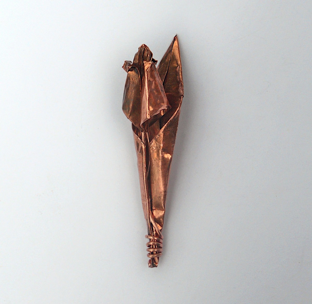 Origami Copper Tulip | ThriftyFun