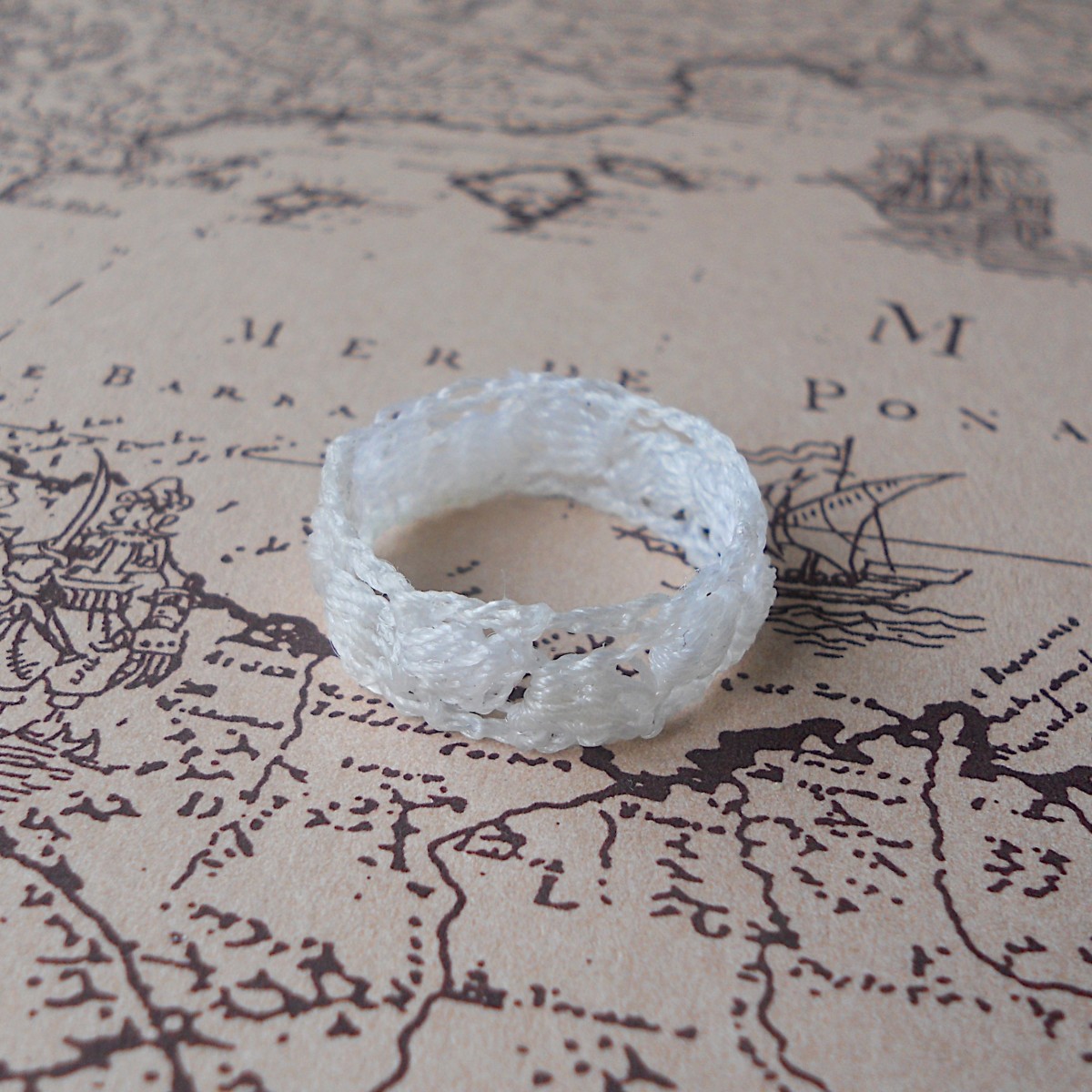 Crochet Yarn Ring | ThriftyFun