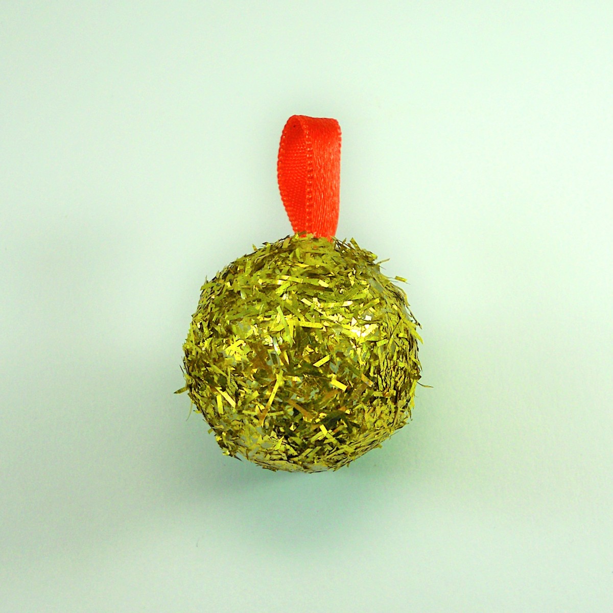 Christmas Ball from Plastic Roll-On Container | ThriftyFun