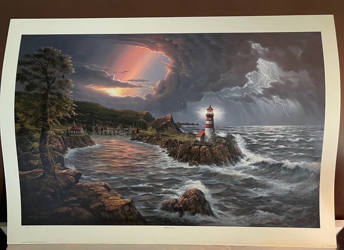 Value of Jesse Barnes "Lighting the Way" Print? | ThriftyFun