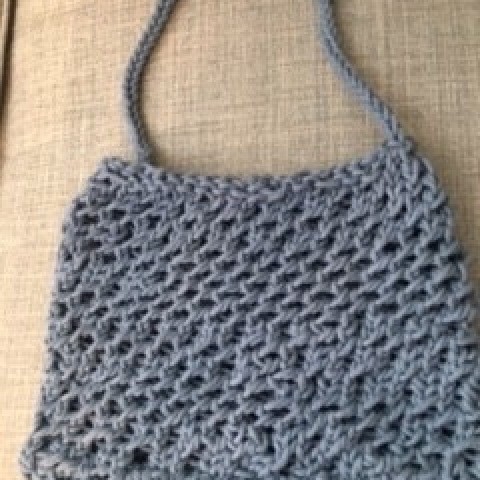 Loom Knit Bag | ThriftyFun