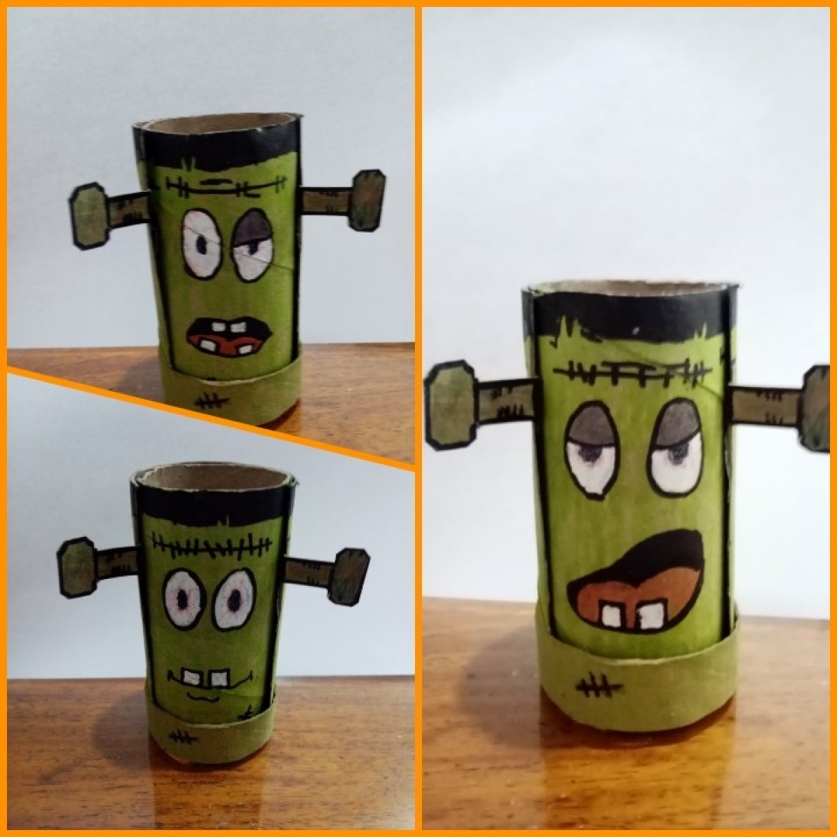 Tissue Paper Roll Face Switch Toy | ThriftyFun