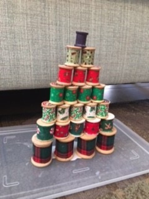 Spool Christmas Tree | My Frugal Christmas