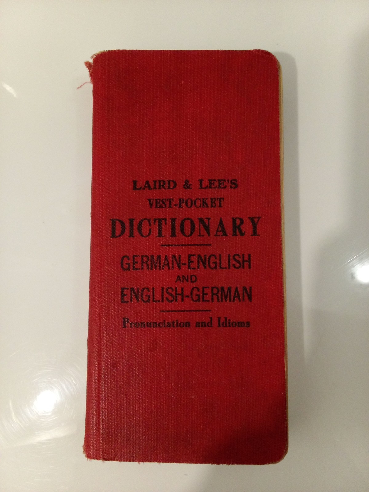 Antique Laird and Lee Vest-Pocket Dictionary? | ThriftyFun