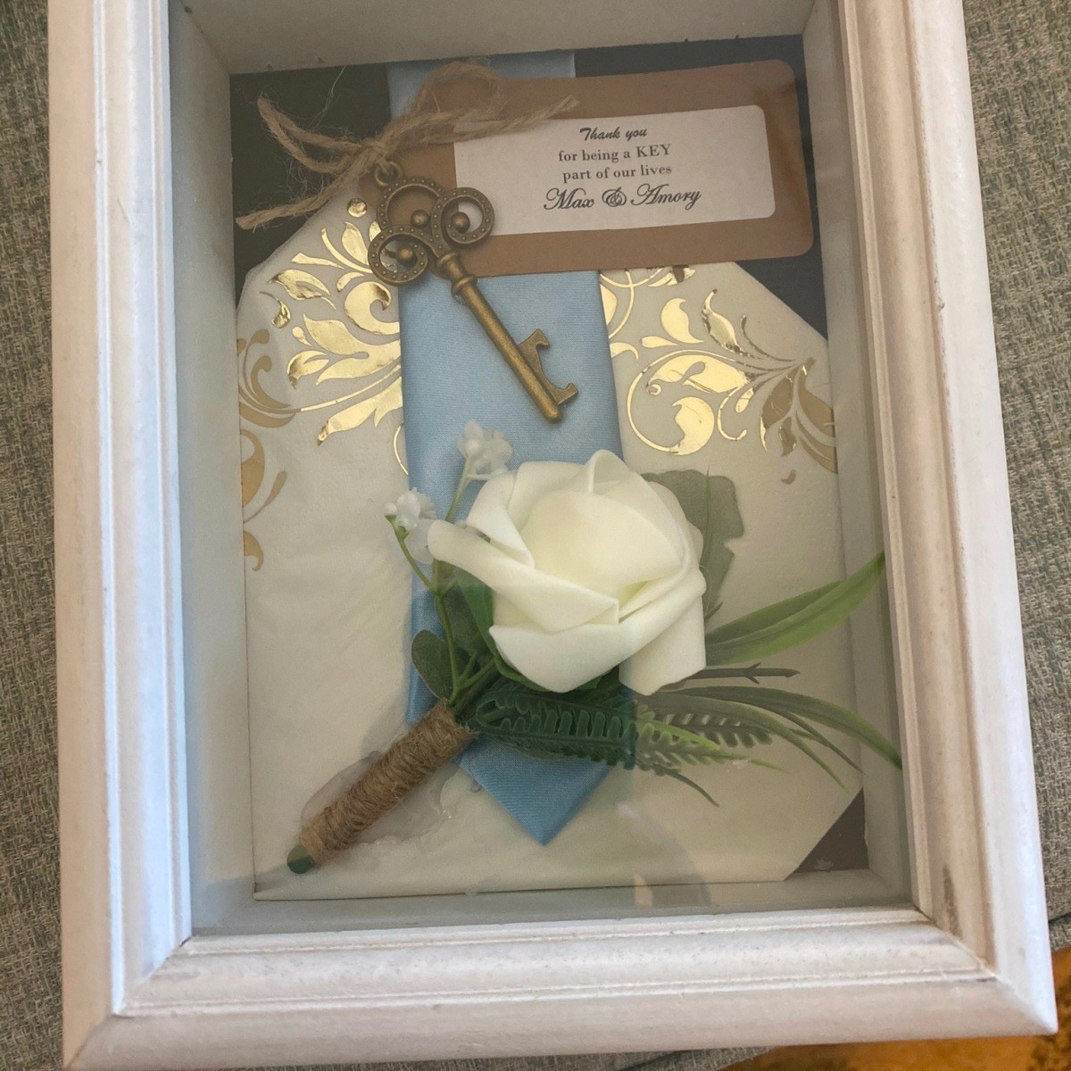 Groom's Wedding Keepsake Box | My Frugal Wedding