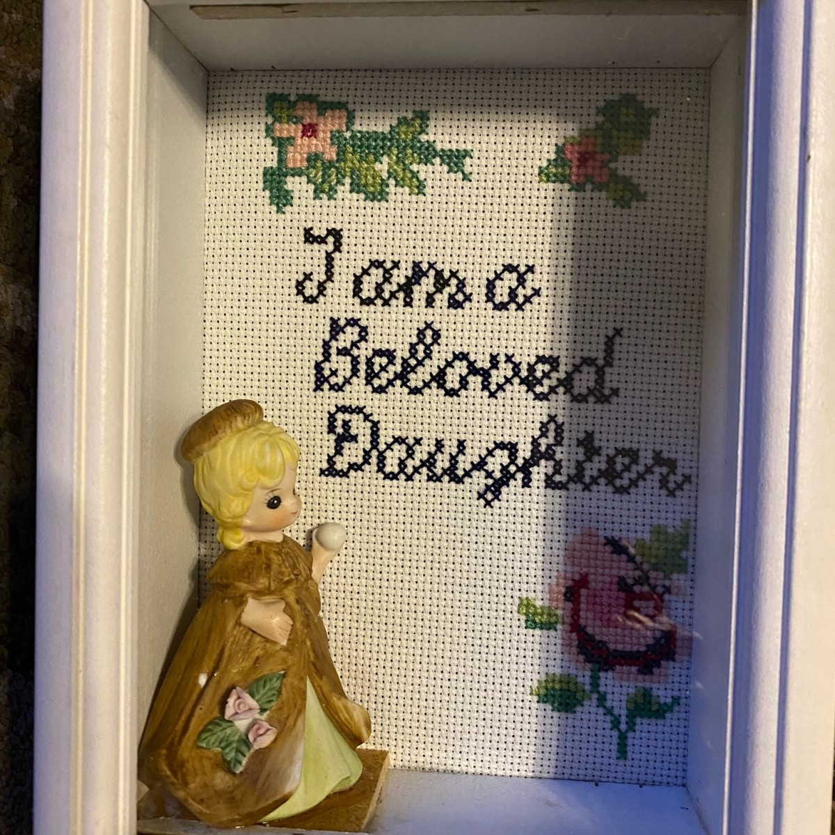 Counted Cross Stitch Shadow Box | ThriftyFun
