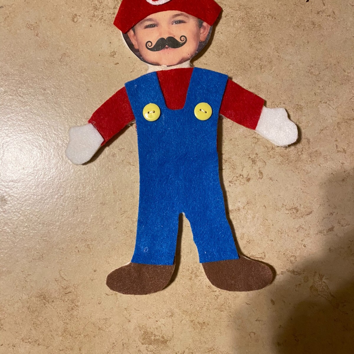 Personalized Flat Felt Doll | ThriftyFun