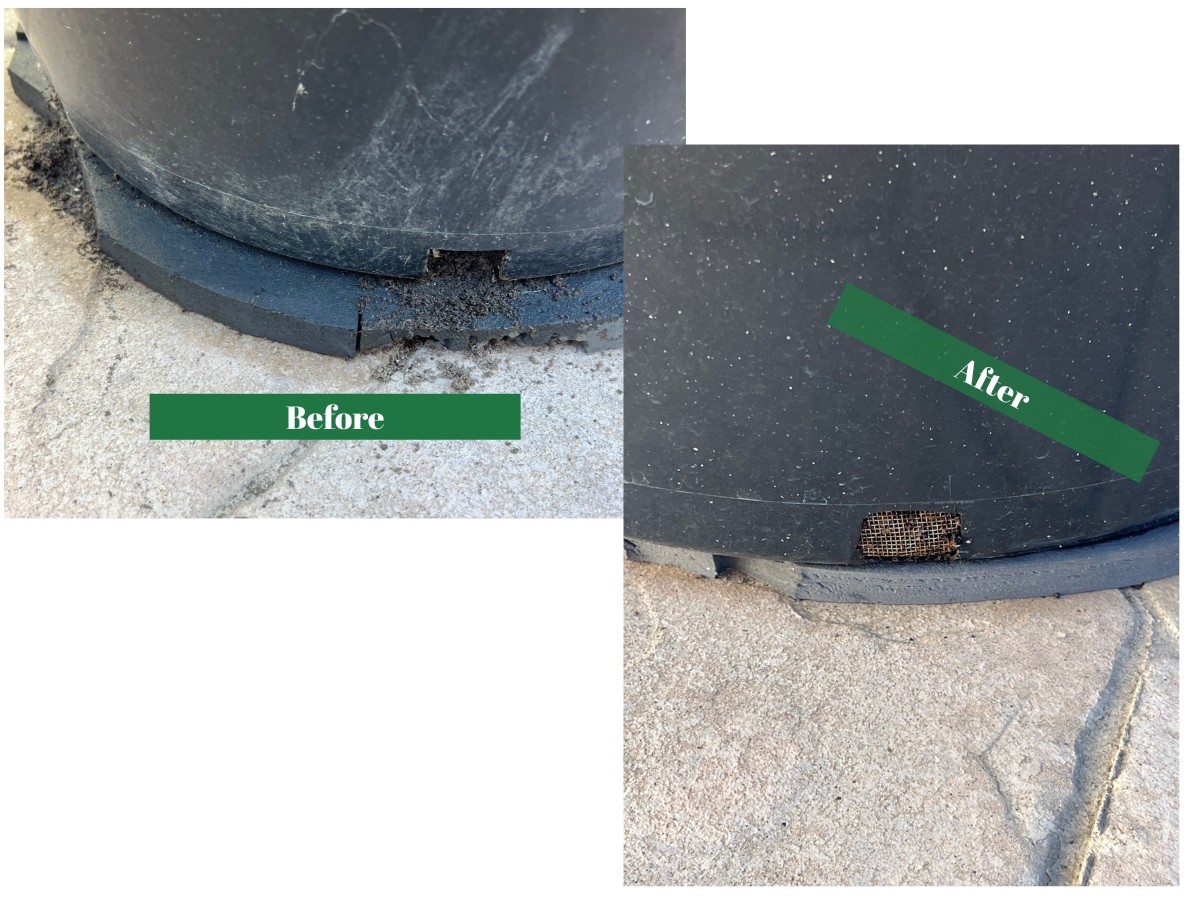 Prevent Soil Leakage from Pots | ThriftyFun